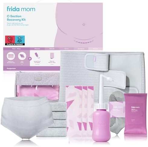 Frida Mom Essential Caesarean Section Recovery Kit for Labor ...