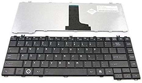 Laptop Keyboard Compatible for Toshiba Satellite L640 C600 C640 L640 ...