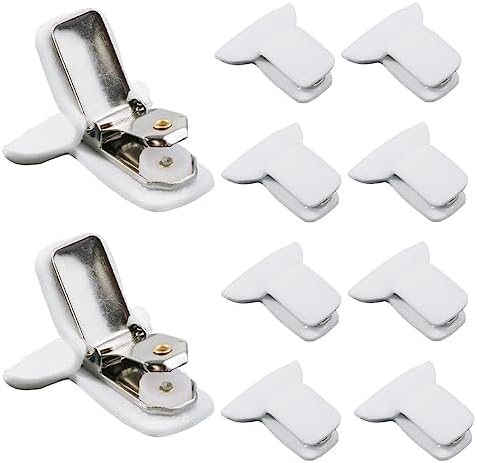 Amazon.com: REDANHA 10 Pieces Padded Comforter Clips White Padded Duvet ...