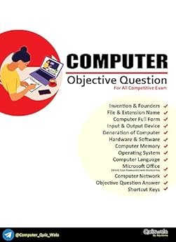 Objective Question Bank of Computer Awareness for Competitive Exams ...