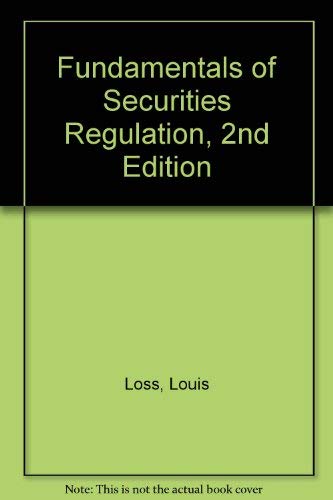 Buy Fundamentals of Securities Regulation Book Online at Low Prices in ...