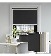 Amazon.com: PQRSHADE 100% Blackout Window Shades Pull Down for Indoor ...