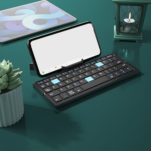Amazon.com: FOSA Folding Bluetooth Keyboard, Wireless Folding Keyboard ...