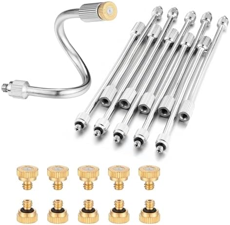 Amazon.com: 10X Flexible Mister Extensions with Nozzle Kits 5.9 Inch ...