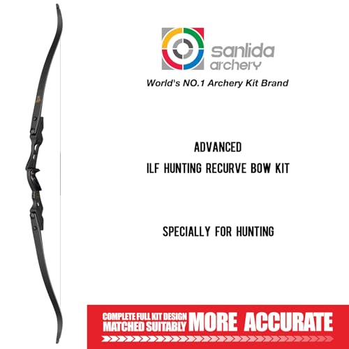 Hunting Recurve Bow Kit for Adults 60 - 30-45 Lbs