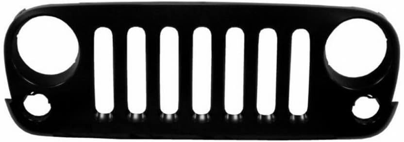 Amazon.com: DIBON AUTO Matte Black Grille For Jeep Wrangler TJ ...