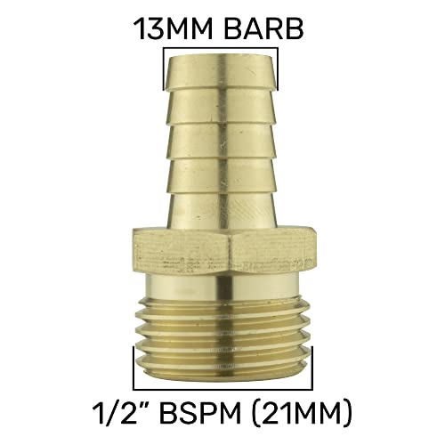 Solid Brass Pipe hosetails to Male bsp Thread for Pumps,Filters Water ...