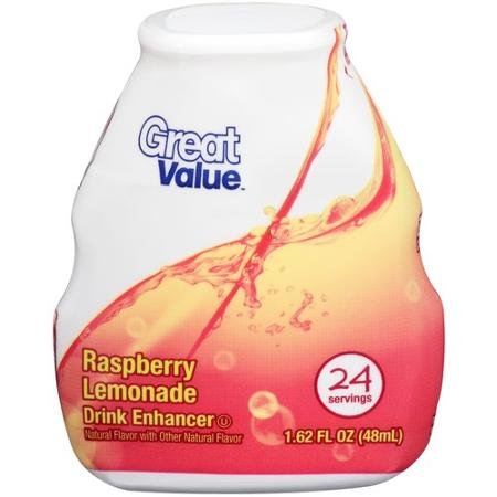 Amazon.com : Great Value Raspberry Lemonade Drink Enhancer, 1.62 Fl Oz ...