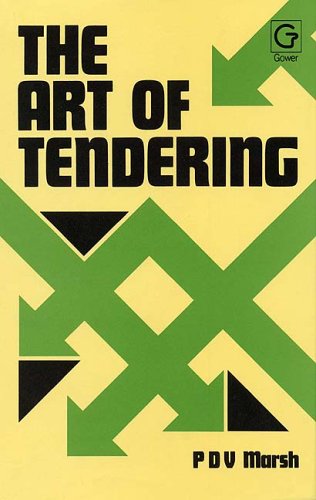 The Art of Tendering: Marsh, P. D. V.: 9780291397362: Amazon.com: Books