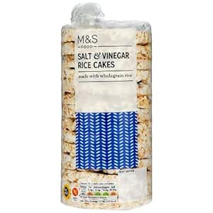 Amazon.com: Marks and Spencer Salt & Vinegar Rice Cakes 133g : Grocery & Gourmet Food