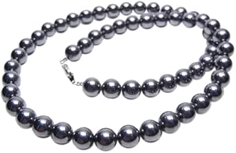 Amazon | [AMERI] 高純度99.9999…％テラヘルツ鉱石使用 テラヘルツネックレス 《8mm 50cm》 【テラヘルツ | ネックレス 通販
