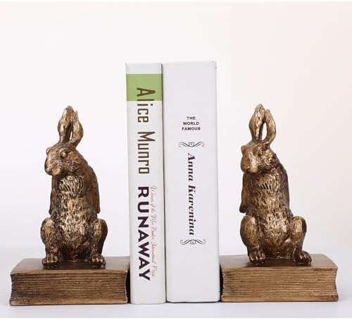 Amazon.com: Creative Co-Op Decorative Rustic Resin Rabbit on Book ...