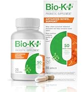 Amazon.com: Bio K+ Vegan Probiotics for Immune Health, with Wellmune ...