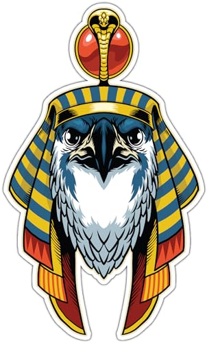Amazon.com: Ancient Horus - Egyptian God Ra Head Vinyl Sticker Decal ...