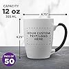 Amazon.com: DISCOUNT PROMOS Custom Java Two-Tone Coffee Mugs 12 oz. Set ...