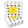 8 Hour Tea Lights Candles (50 Pack) - White Long Lasting Tea Lights ...