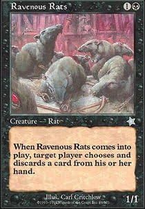 Amazon.com: Magic The Gathering - Ravenous Rats - Starter 1999 : Toys ...