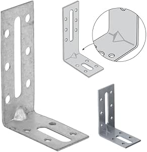 Right Angle Adjustable Bracket | 55 x 70 x 30mm | 2mm Thickness ...
