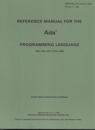 Buy Reference Manual for the Ada Programming Language Book Online at Low Prices in India ...
