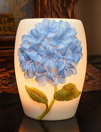 Blue Hydrangea - Night Lamp By Ibis & Orchid Design - Night Lights ...