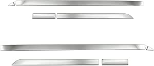 Amazon | BRIGHTZ ピクシスバン S700M S710M 超鏡面ステンレスメッキサイドドアアンダーモール 8PC 【 SID－MOL－150 】 700M 710M 700 ...