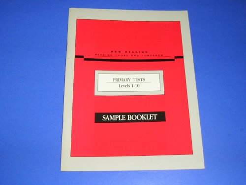 Hrw Reading Reading Today and Tomorrow Primary Tests Levels 1-10: Holt ...