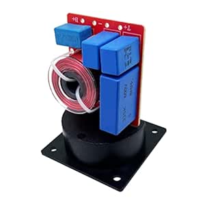 CALANDIS® DIY 80W 2 Way Audio Filter Speaker Crossover Hi/Lo Frequency ...