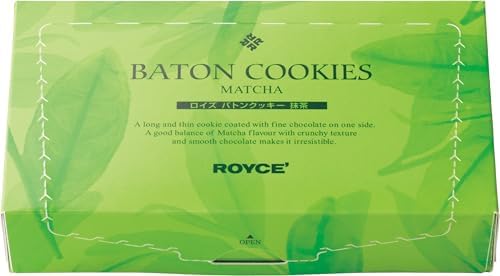 Amazon.com: ROYCE' Baton Cookies "Matcha" - Coconut & Uji Matcha ...