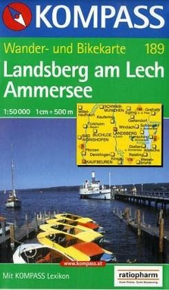 Kompass Karten, Landsberg, Lech, Ammersee: Mit Kurzführer und Radwegen ...