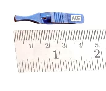 Serrefine serrated jaws straight small 1 1/2? (38 mm) long titanium ...