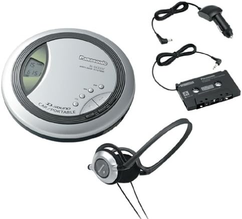 Amazon.com: Panasonic SL-SX331C Portable CD Player with Car Kit ...