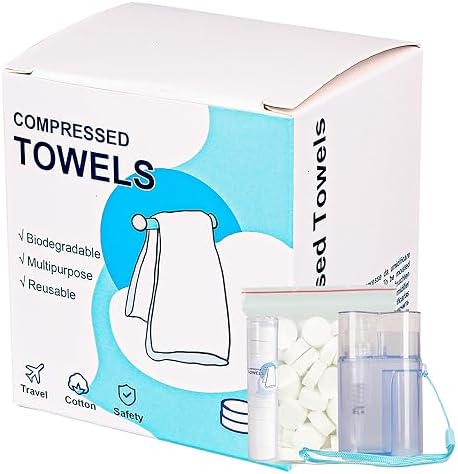 Amazon.com: MuLing Compressed Towels,90 PCS Magic Compressed Towel with ...