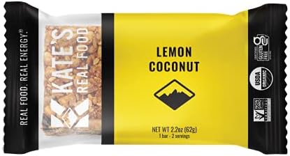 Amazon.com: Kate’s Real Food Organic Energy Bars, Non-GMO, All-Natural ...