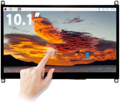 Amazon.com: LESOWN 10 inch Monitor HDMI Touchscreen 10.1 inch Small ...