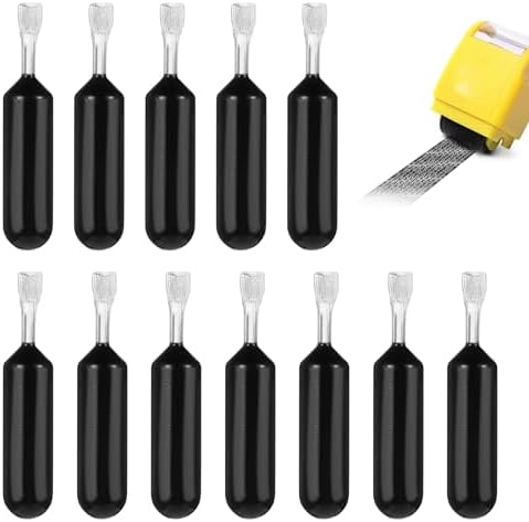 Amazon.com : Prasacco 12 Pcs Ink Refills for Identity Theft Protection ...