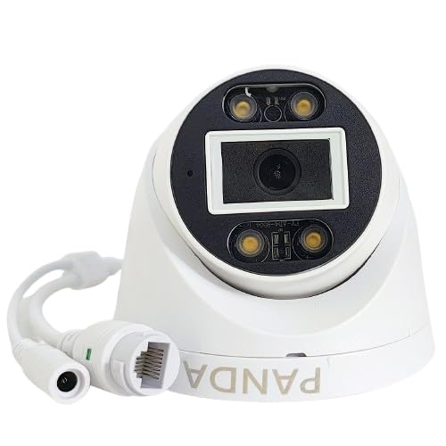 Buy Panda 8MP IP Dome Camera with Full-Color Night Vision Black Series ...
