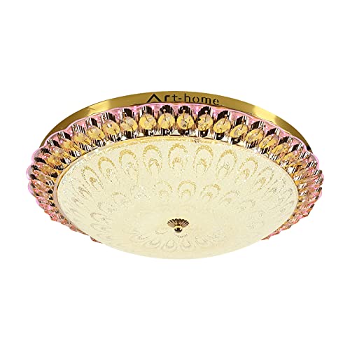 Buy Art Home Round Ceiling LED, Multicolour Ceiling Light 595/500 (Pink ...