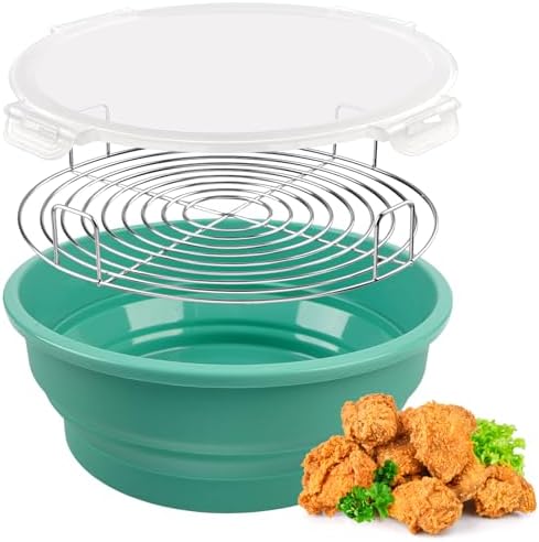 Amazon.com: CanCooker Collapsible Plastic Batter Bowl | Mess-Free ...