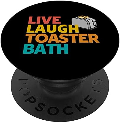 Amazon.com: Live Laugh Toaster Bath - Inspirational Deep Message Funny ...