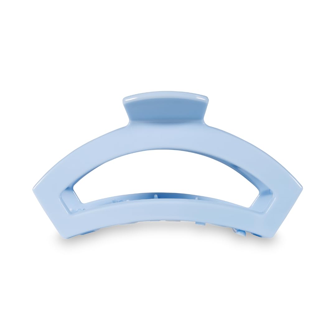 Amazon.com : TELETIES - Large Open Claw Clip - Strong Grip, Bendable ...