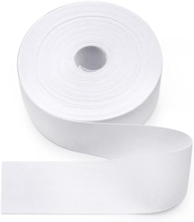 Amazon.com: SEMINI 100% Natural Cotton White Tape 22 Yards 1.6 inch ...