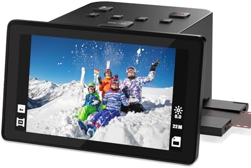 Amazon.com: Kodak Digital Film Scanner, Film and Slide Scanner with 5 ...