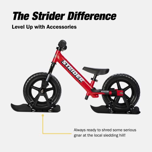 Snapklik.com : 12 Snow Skis Set - Transform Balance Bike Into Sled ...