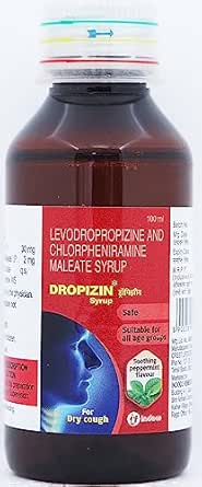 Dropizin Soothing Peppermint - Bottle of 100ml Syrup : Amazon.in ...