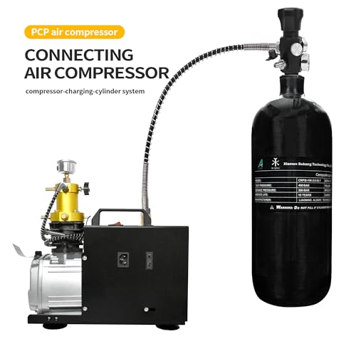 TUXING Carbon Fiber HPA Tank 2L 4500Psi High Pressure PCP Air Tank ...