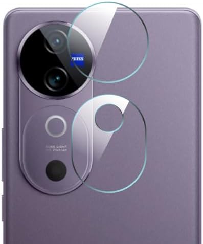 (pacf of 2) Vivo v40 Back Camera Lens Screen Protector 3D Anti Shock/Anti-Scratch/Clear/Camera ...