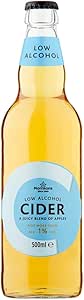 Morrisons Low Alcohol Cider, 8 x 500ml : Amazon.co.uk: Grocery