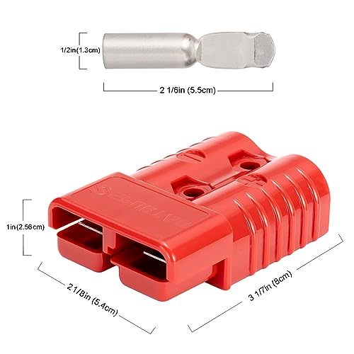 Snapklik.com : 175A Battery Quick Disconnect, 4PCS Connectors Fits 1/0 ...