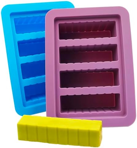 Amazon.com | UIRNCO Silicone Butter Molds with Lid, Non-Stick Silicone ...