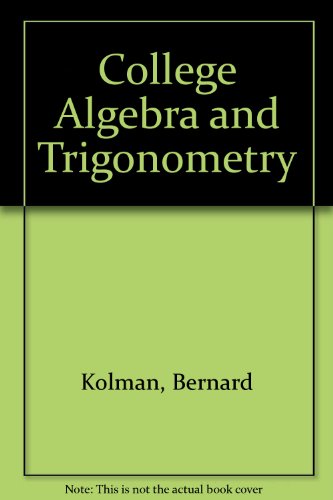 『College Algebra and Trigonometry』｜感想・レビュー - 読書メーター